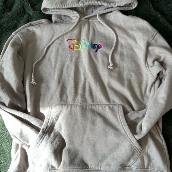 Tops | Disney Merch Rainbow Embroidered Words | Poshmark